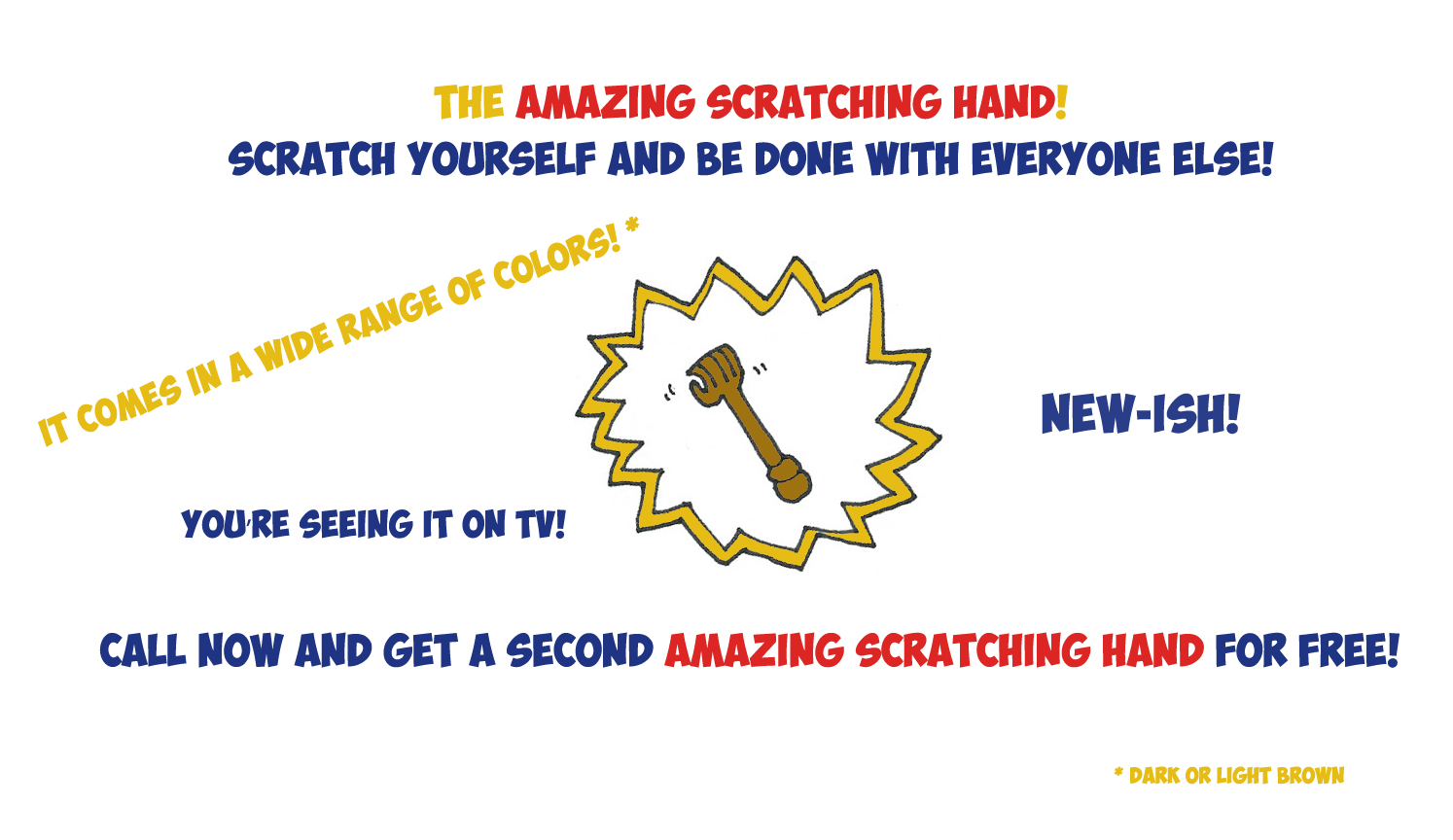 the amazing scratching hand | Hoarder of Stories